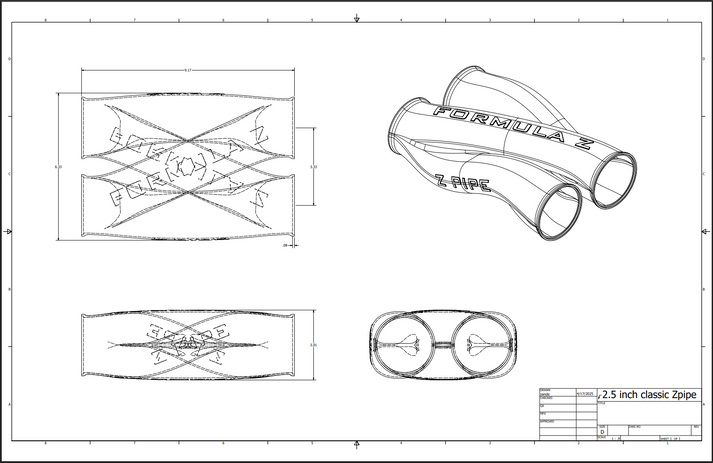 Formula Z Performance Classic Z-Pipe – LPSFAB